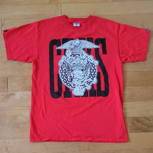 Crooks & Castles | Shirts | Crooks Castles Red Graphic Tee | Poshmark
